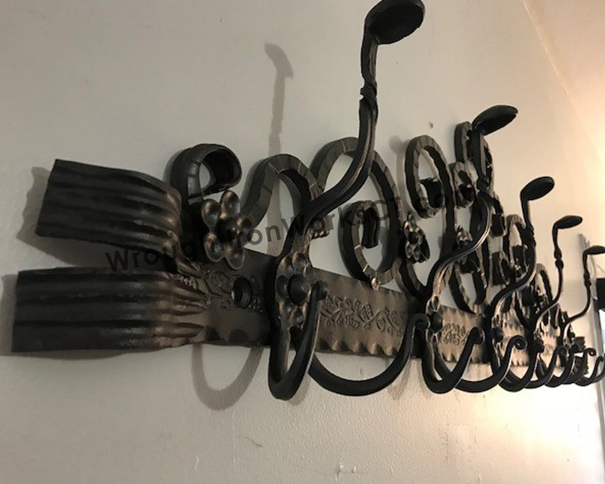 Wrought Iron Hat Rack – Wrought Iron Works